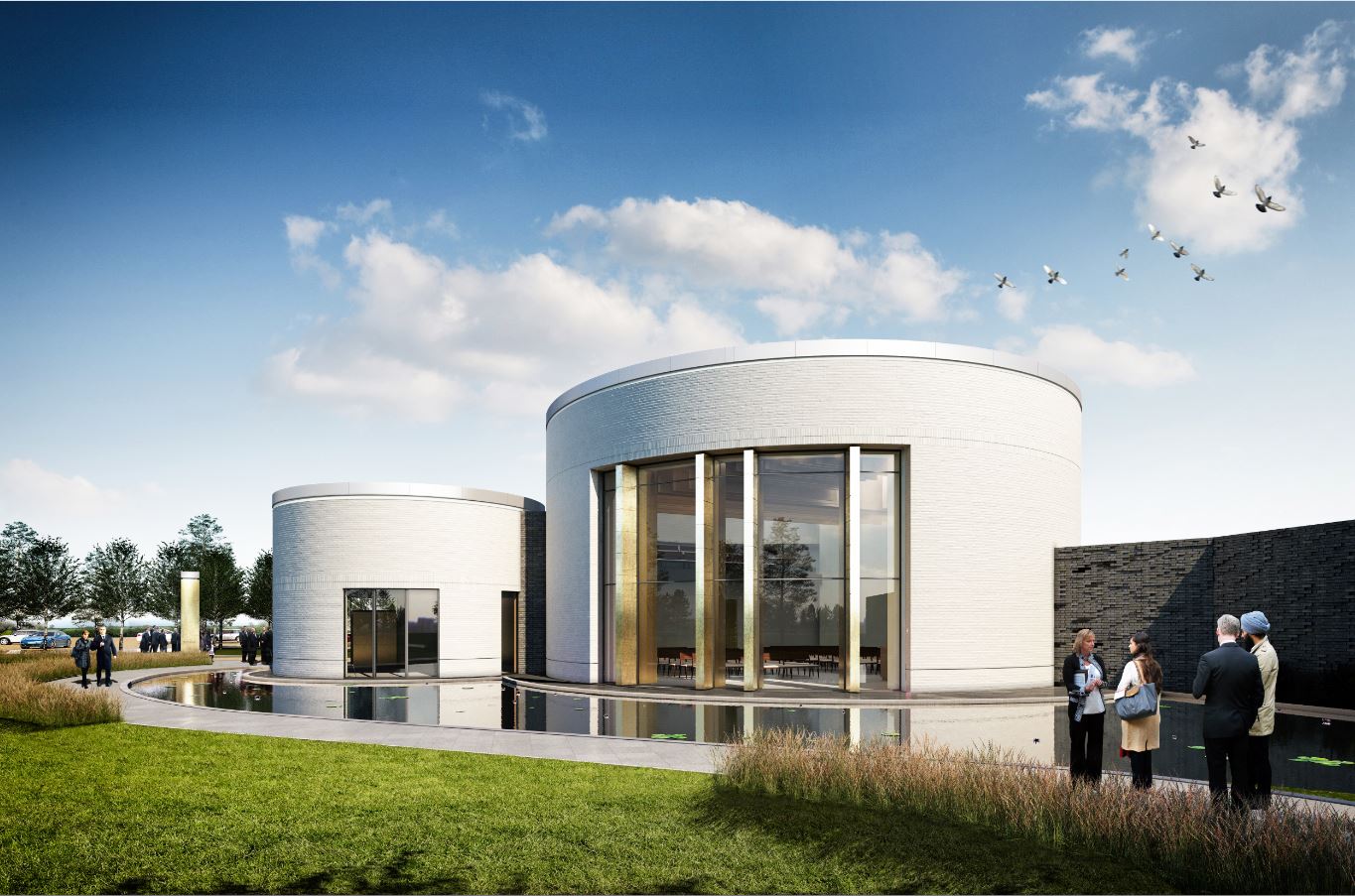 Huntingdon Crematorium takes shape! - The CDS Group